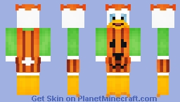 Donald Duck - Theme Park Edition [ Halloween ] Minecraft Skin