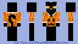 Halloween Cat Minecraft Skin