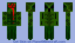 Green Ghoul Minecraft Skin