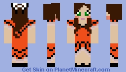 Halloween SuperGirlyGamer/GamingWithJen Minecraft Skin