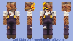 [OC] Jam Entry - Winter Fashion | Tsubaki Minecraft Skin
