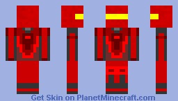 Halo Spartan (Red) Minecraft Skin