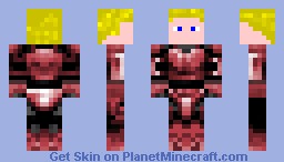 me in red halo armor Minecraft Skin