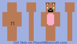 Teddy Bear Minecraft Skin