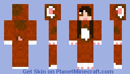 Hamster Costume Minecraft Skin
