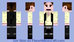 Han Solo Minecraft Skin