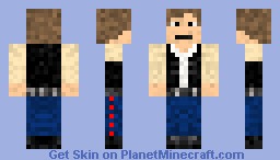 Han Solo Minecraft Skin