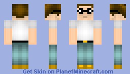 Hank Hill Minecraft Skin