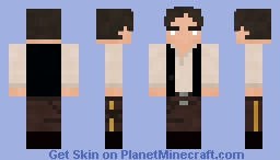 Han Solo - Return Of The Jedi Minecraft Skin