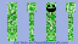 Happy Creeper Minecraft Skin