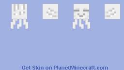 Cute Happy Ghast Minecraft Skin