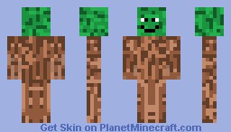 happy tree Minecraft Skin