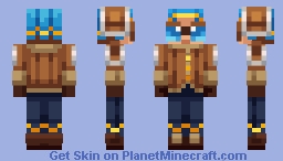 Happy Ghast Pilot Minecraft Skin