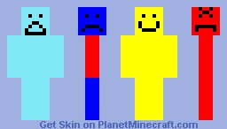 Five Sides of Emotion Minecraft Skin