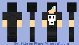 Hardcore rocker Minecraft Skin