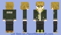 Haru Shirokane - No Hat | Tribe Nine Minecraft Skin