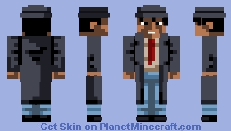 Harvey Bullock | Batman: The Animated Series Minecraft Skin
