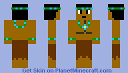 Hawaiian Native Minecraft Skin