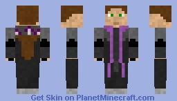 Hawkeye Minecraft Skin