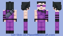 Hawkeye (Kate Bishop) (2016 - Kelly Thompson) Minecraft Skin