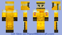 Biohazard suit Minecraft Skin