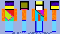 Average Hardcore YouTuber Minecraft Skin