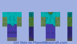 Headless zombie Minecraft Skin