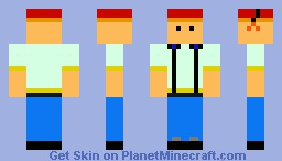 FEZ man Minecraft Skin