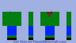 Headless zombie Minecraft Skin