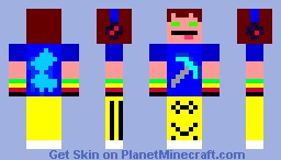 Casual Minecraft Kid Minecraft Skin