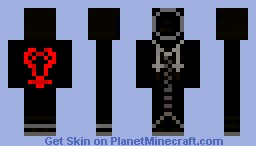heartless nobody Minecraft Skin