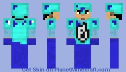 Heat_Alien with his armor Minecraft Skin