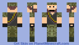 heavy soldier Minecraft Skin