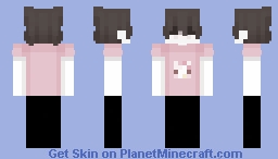 matching hello kitty Minecraft Skin