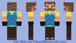 HELLO NEIGHBOR prototype Minecraft Skin