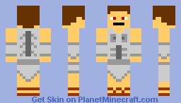 hephaestus the god of fire and forge Minecraft Skin