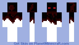 red ghost Minecraft Skin