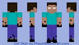 Herobrine Minecraft Skin