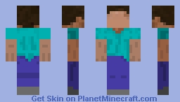 FrediSaal Herobrine Minecraft Skin