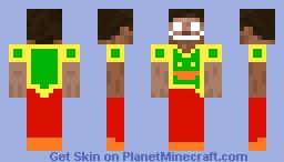 heroBrine Happy Minecraft Skin