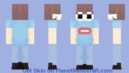 ~=+GeorgeNotFound Youtuber Series #6+=~ Minecraft Skin