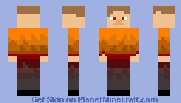 updated fire jacket Minecraft Skin