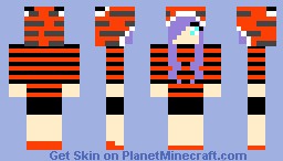 tiger girl Minecraft Skin