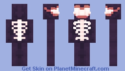 Hidden In The Dark Minecraft Skin