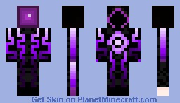 High Tech Man (purple) Minecraft Skin