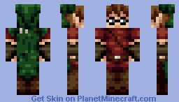Hipster Elf Minecraft Skin