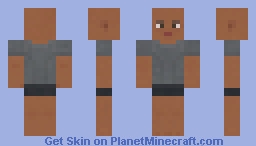 Fallout Hispanic Male Template Minecraft Skin
