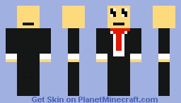 Hitman 47 Minecraft Skin