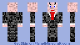 Agent 47 (Hitman) Minecraft Skin