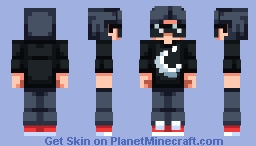 AJ Moon Shirt Skin Minecraft Skin